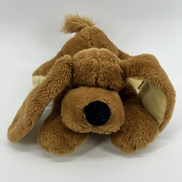 Antics | Toys | Vintage Antics Brown Fleagle Beagle Laying Plush Puppy ...